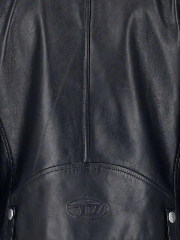 DIESEL® Biker Jacket In Leather "l-unatic