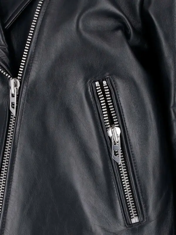 DIESEL® Biker Jacket In Leather "l-unatic