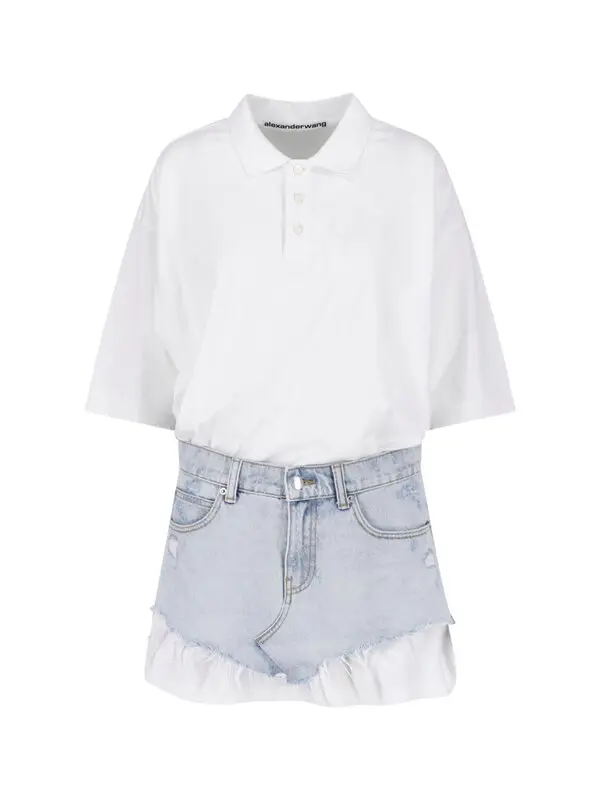 Alexander Wang Layered Mini Dress