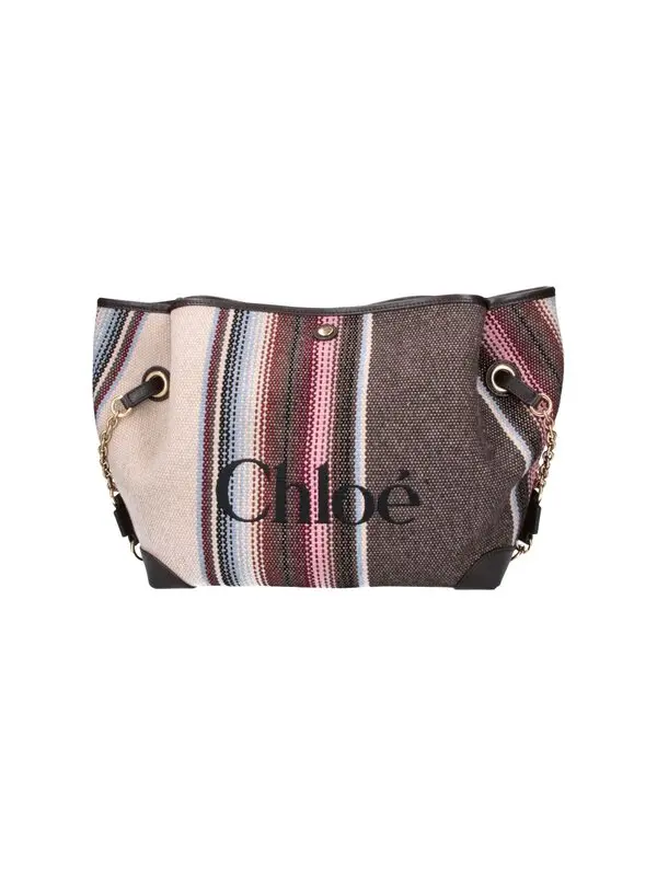 Chloé Clover" Tote Bag - Brown