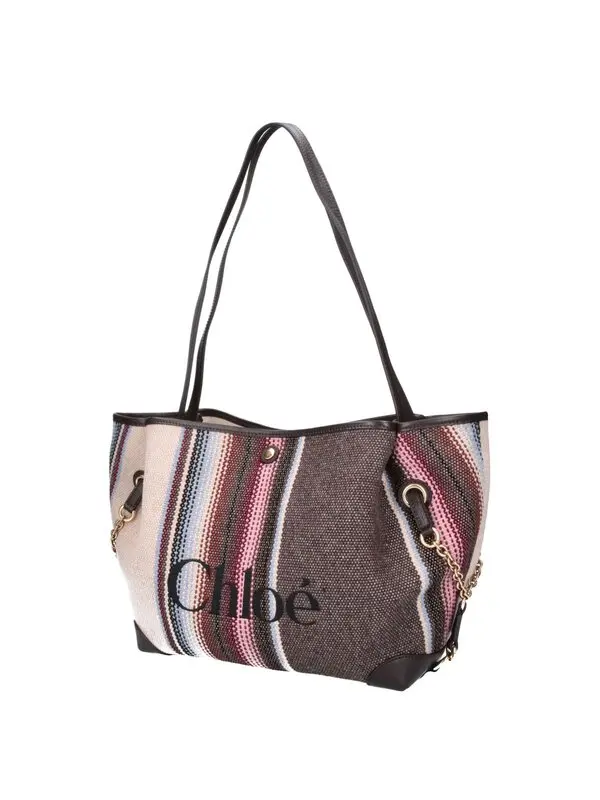 Chloé Clover" Tote Bag - Brown