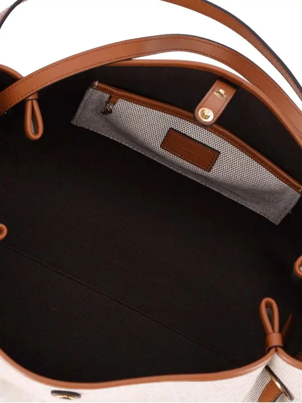 Chloé Clover" Tote Bag - Cream