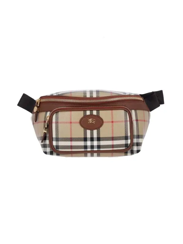 Burberry Belt Bag "check - Beige