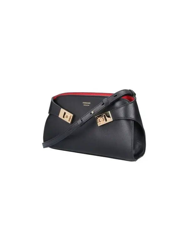 FERRAGAMO Hug Mini Crossbody Bag - Black