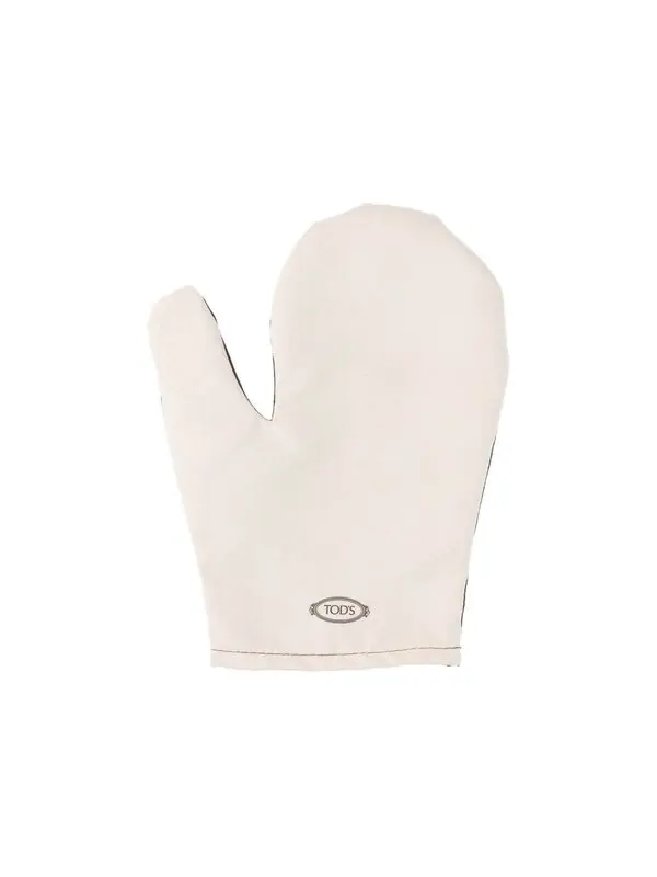 TOD'S Shoe Polishing Glove Logo