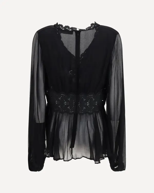 Zimmermann Luna Peplum Blouse