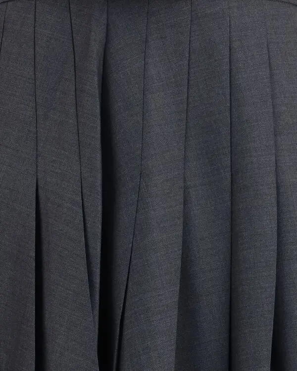 SELF-PORTRAIT Pleated Maxi Skirt