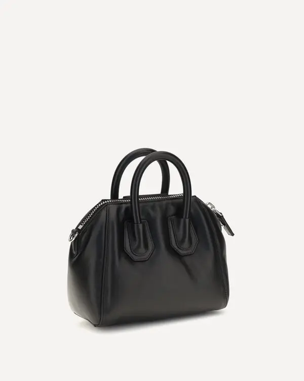 Givenchy Antigona Bomber Mini Handbag - Black