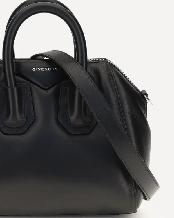 Givenchy Antigona Bomber Mini Handbag - Black