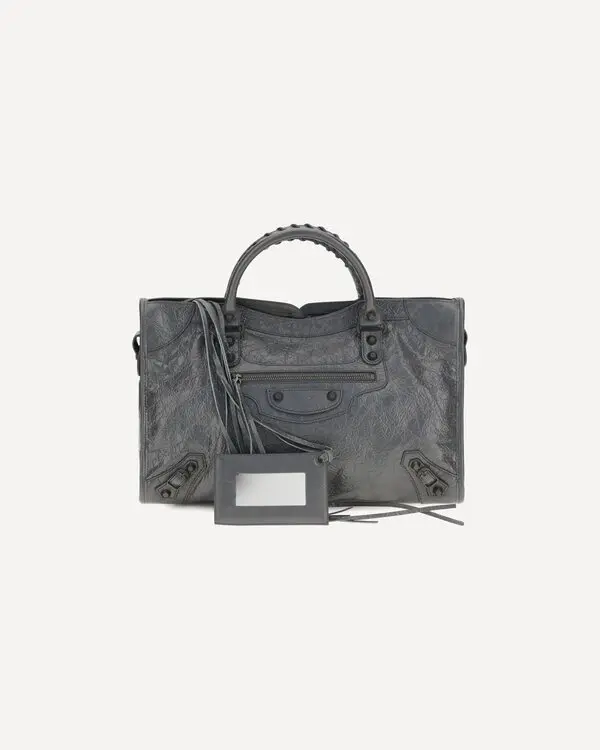 Balenciaga Le City Medium Handbag - Grey