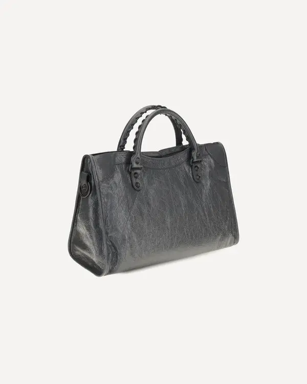 Balenciaga Le City Medium Handbag - Grey