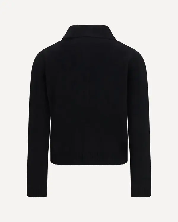 Givenchy Wool And Cashere Polo Sweater Feale