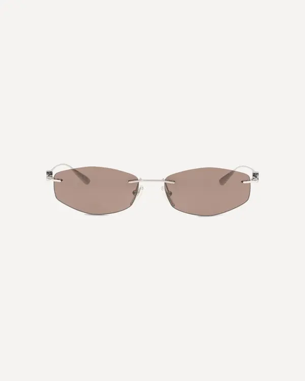 Balenciaga Geometric Oval Sunglasses