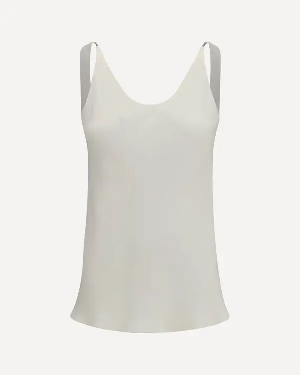 Brunello Cucinelli Silk Crepe Sablé Top