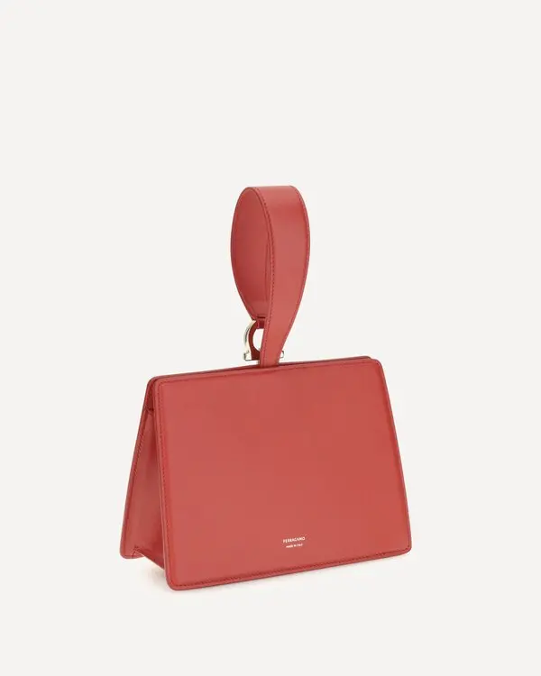 FERRAGAMO Rigid Leather Handbag