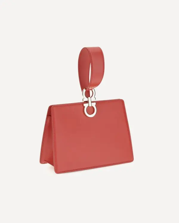 FERRAGAMO Rigid Leather Handbag
