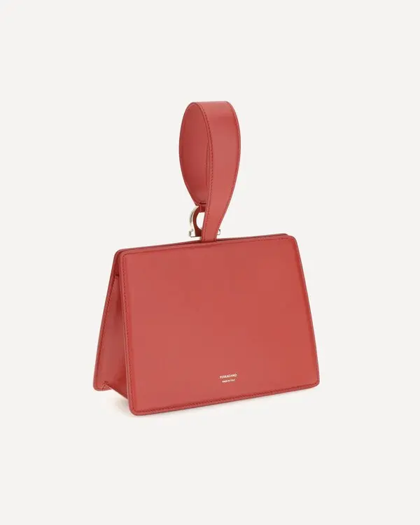 FERRAGAMO Rigid Leather Handbag