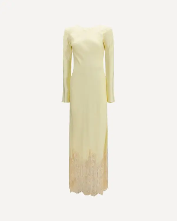 SELF-PORTRAIT Long Viscose Dress