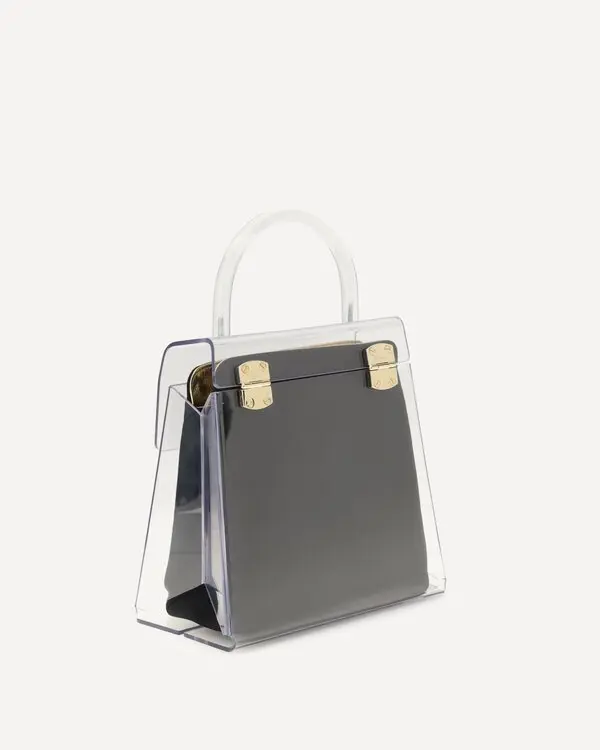 FERRAGAMO Pvc Top Handle Bag