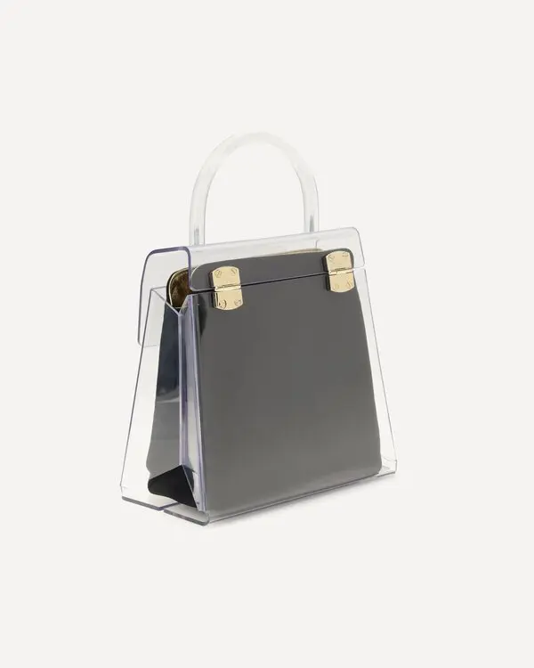 FERRAGAMO Pvc Top Handle Bag