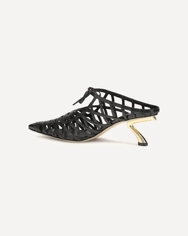 FERRAGAMO S Sculpted Heel Mules