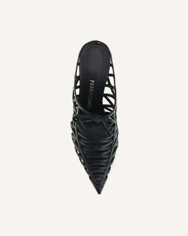 FERRAGAMO S Sculpted Heel Mules