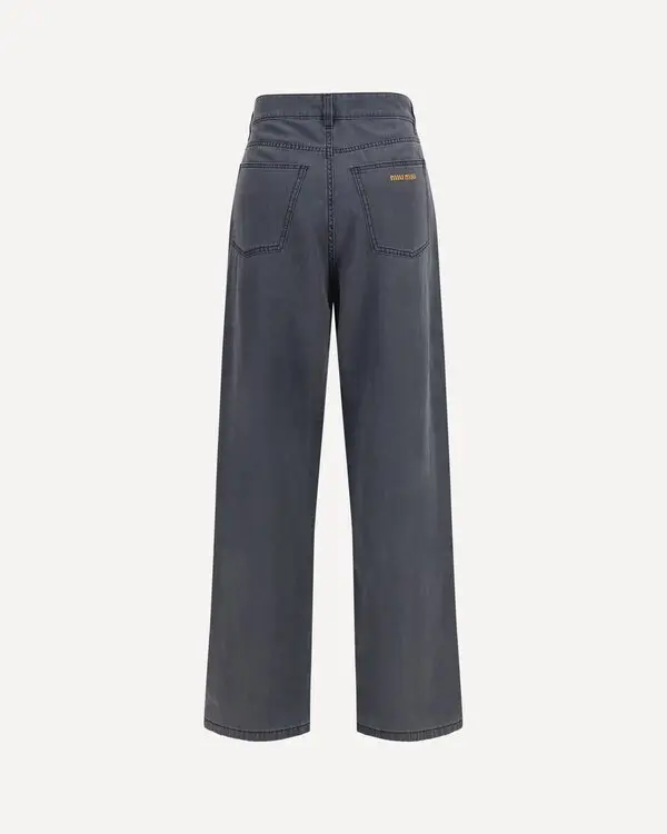 Miu Miu Cotton Jeans