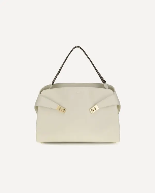 FERRAGAMO Large Hug Soft Shoulder Bag