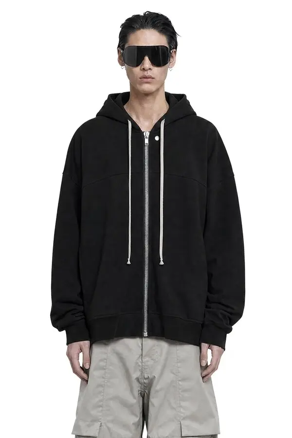Rick Owens Heavy Jersey Tower Windbreaker