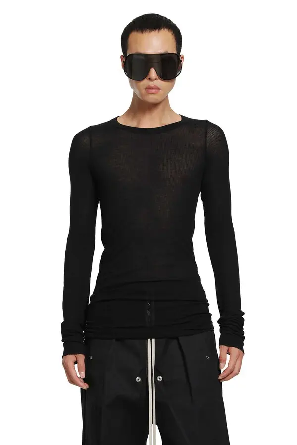 Rick Owens Tower Rib Ls T
