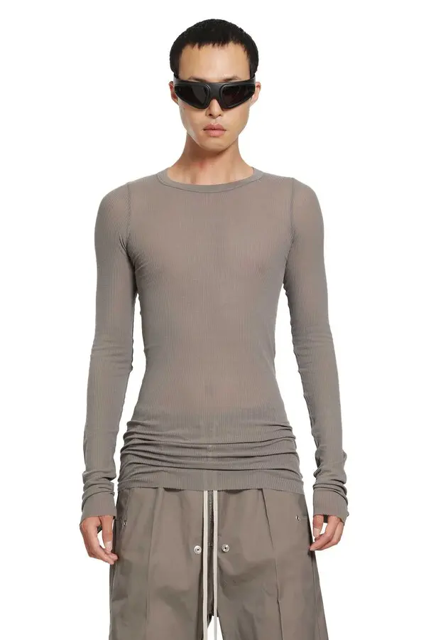 Rick Owens Tower Rib Ls T