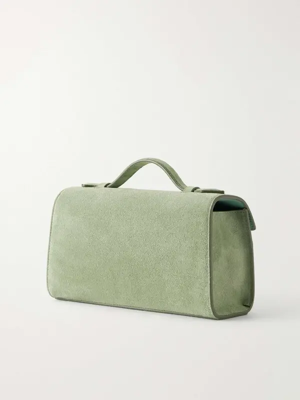 Savette Symmetry Pochette Suede Tote