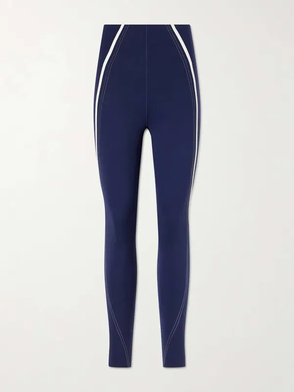 Lululemon Striped Ultralu Leggings - Navy