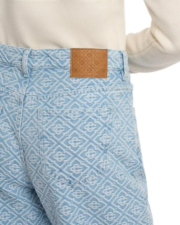 Casablanca Monogram Baggy Jeans