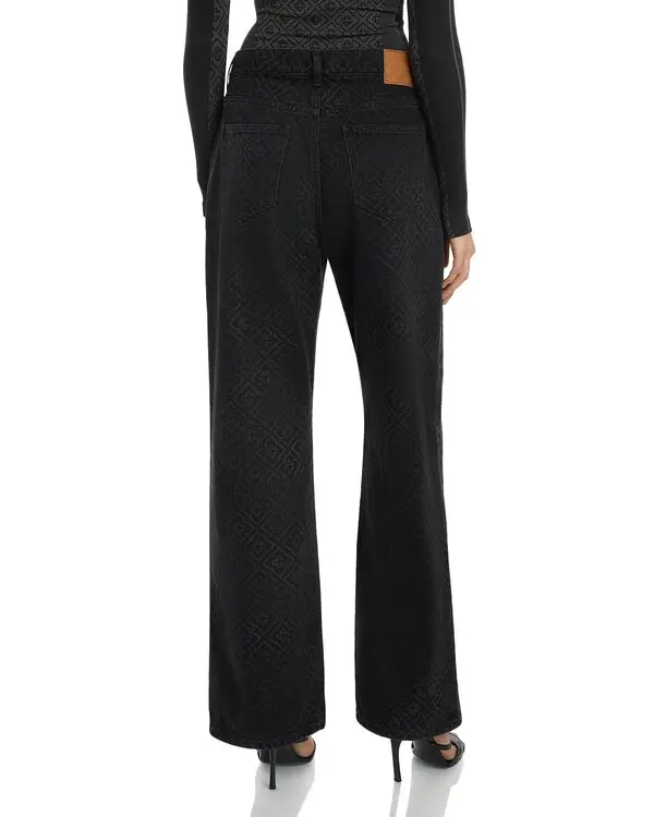 Casablanca Monogram Baggy Jeans