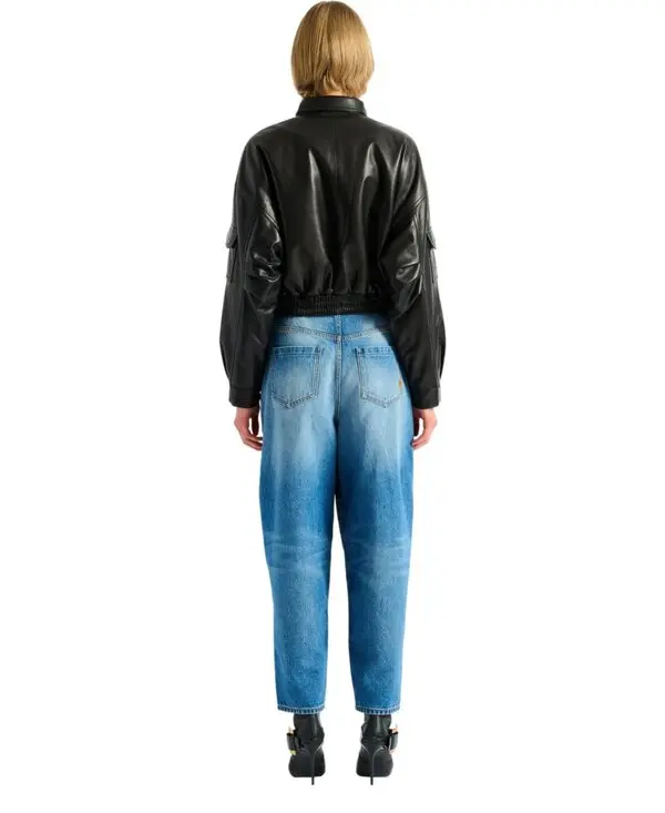 Balmain Lambskin Bomber Jacket