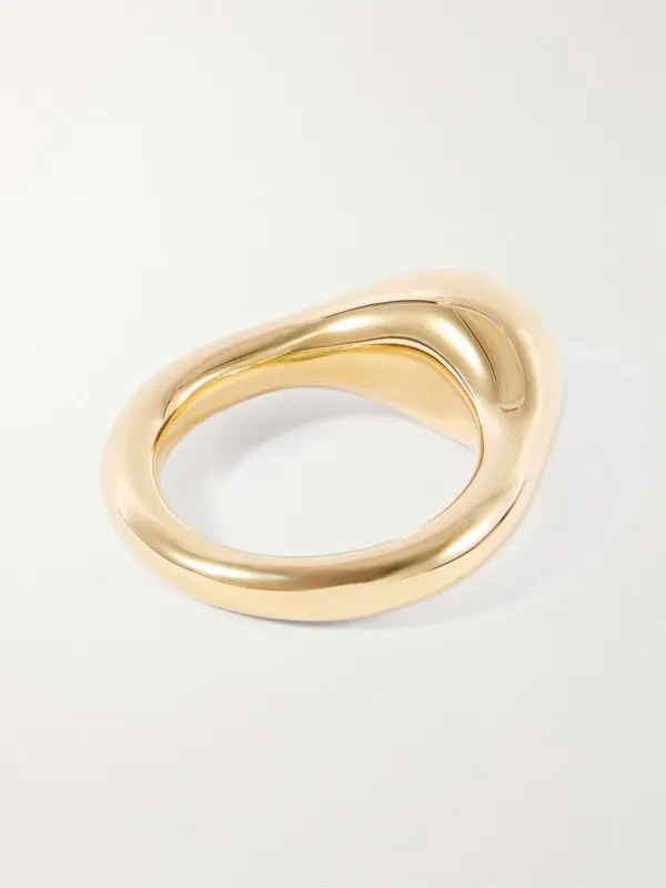 Lié Studio The Chloe -plated Sterling Silver Ring
