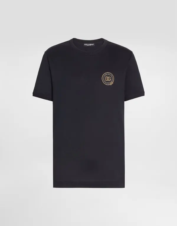 Dolce & Gabbana Cotton T-shirt With Patch