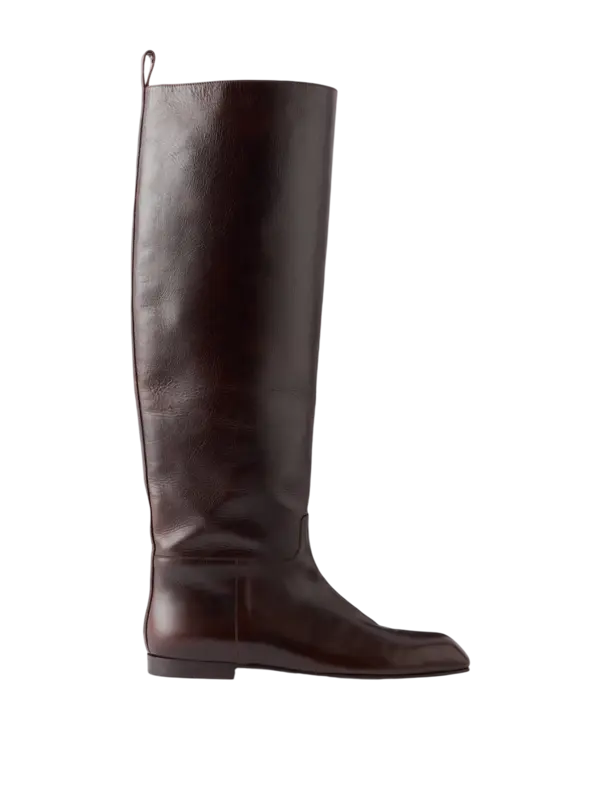 Khaite Colt Leather Knee-high Boots