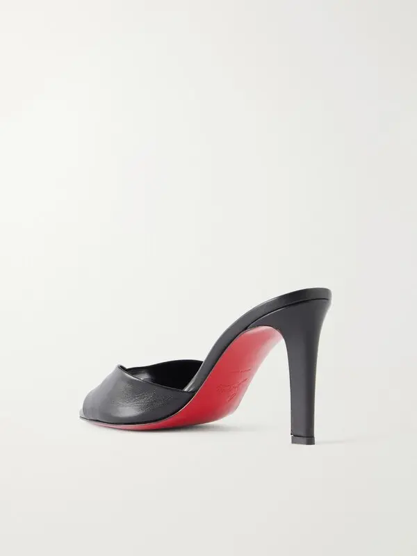 CHRISTIAN LOUBOUTIN Fanny Leather Mules