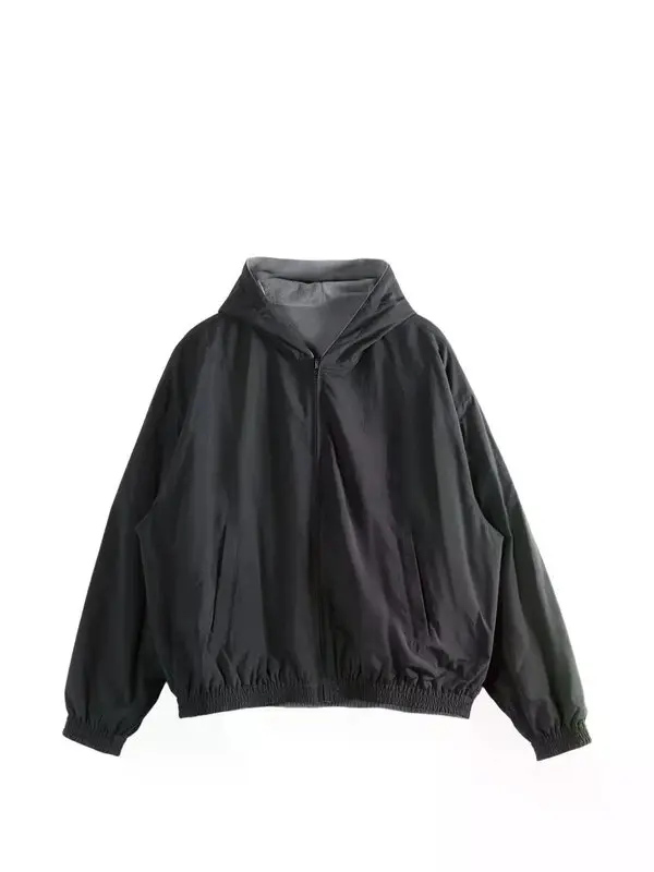 Balenciaga Reversible Zip-up Hooded Jacket