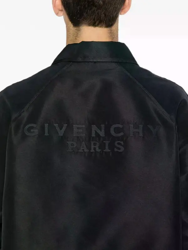 Givenchy Logo Embroidered Jacket