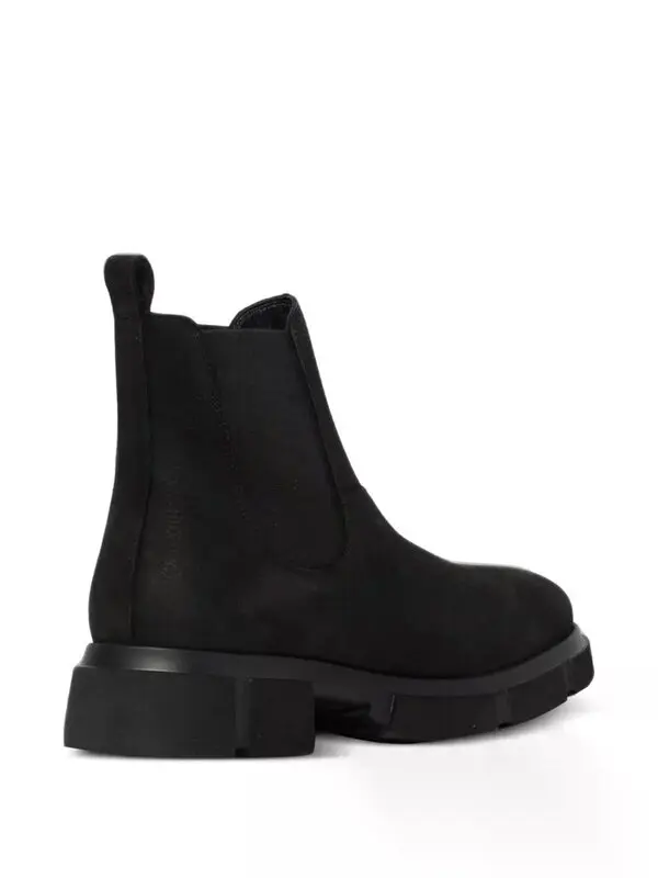 SUMMERY COPENHAGEN Pebbled Leather Chelsea Boots