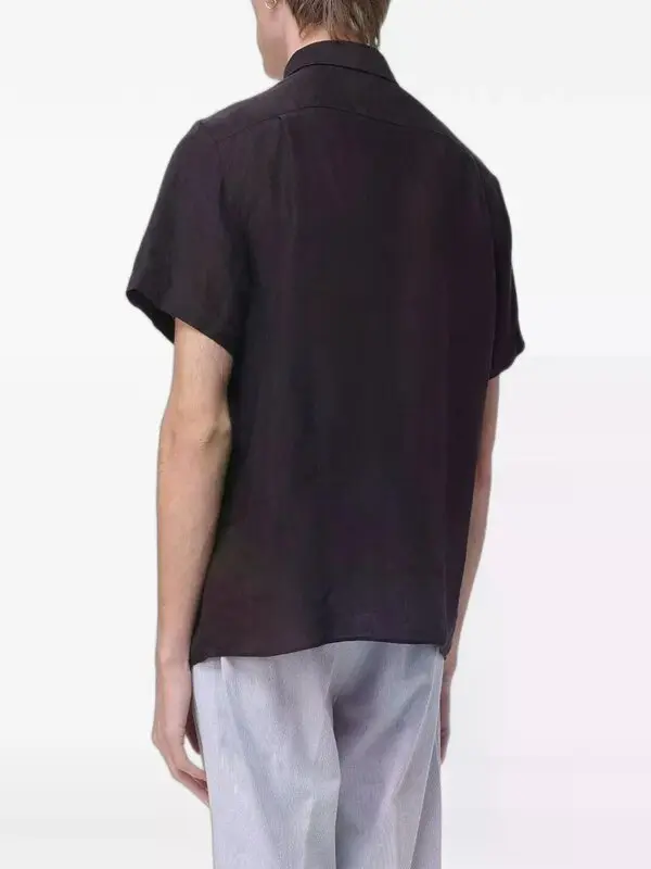 Lacoste Logo-patch Linen Shirt
