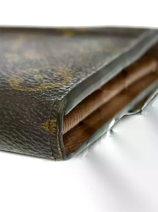 LOUIS VUITTON 2014 Monogram Portefeuille Sarah Wallet - Brown