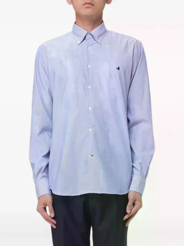 BROOKSFIELD Striped-pattern Button-down Shirt