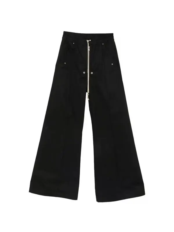 Rick Owens Bela Wide-leg Trousers - Black