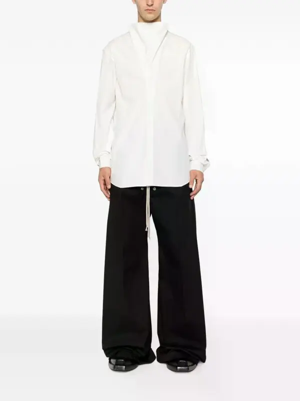Rick Owens Bela Wide-leg Trousers - Black