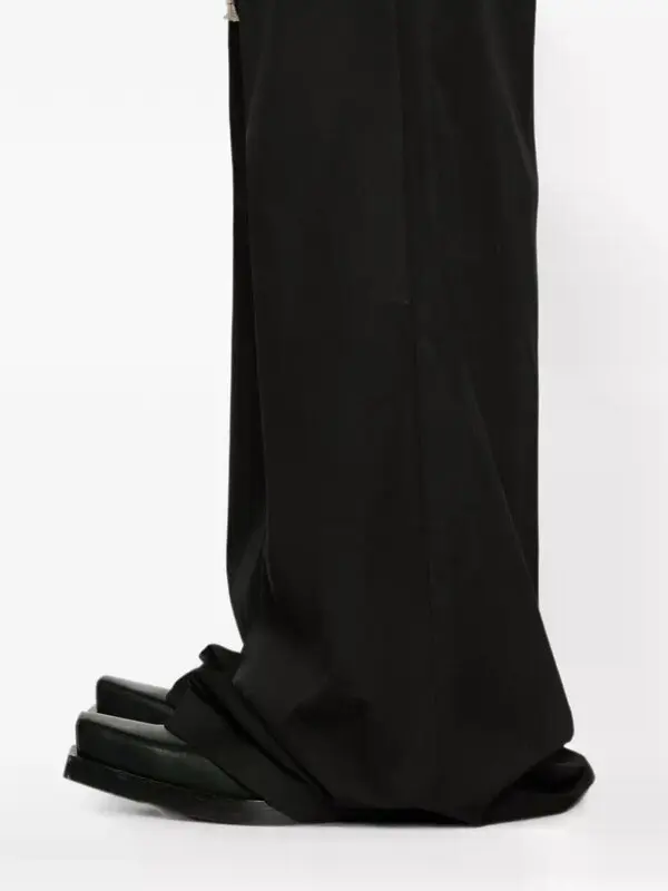 Rick Owens Bela Wide-leg Trousers - Black