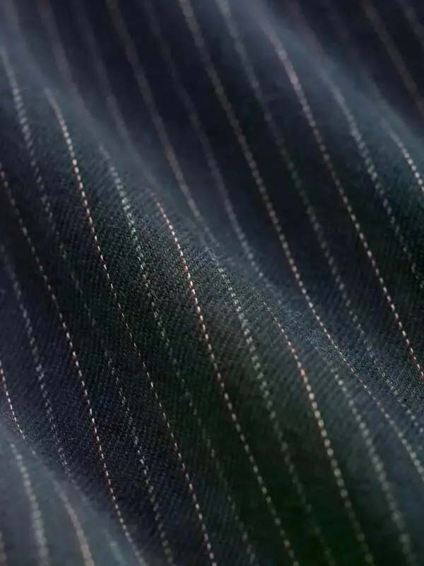 Ralph Lauren Pinstriped Cuffed Trousers